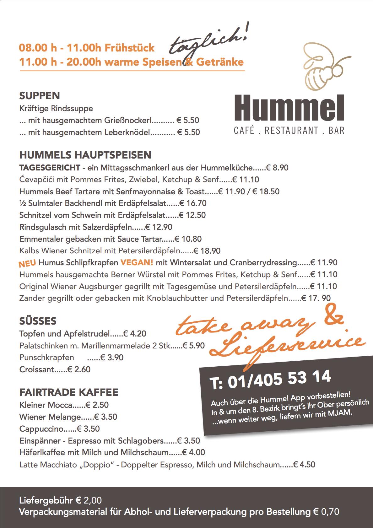Unsere Hummel APP ist da! | Cafe Hummel